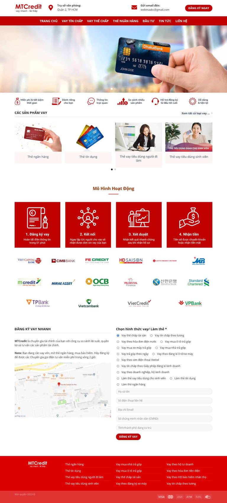 Theme Wordpress Công Ty Tài Chính | Theme Wordpress Giá Rẻ